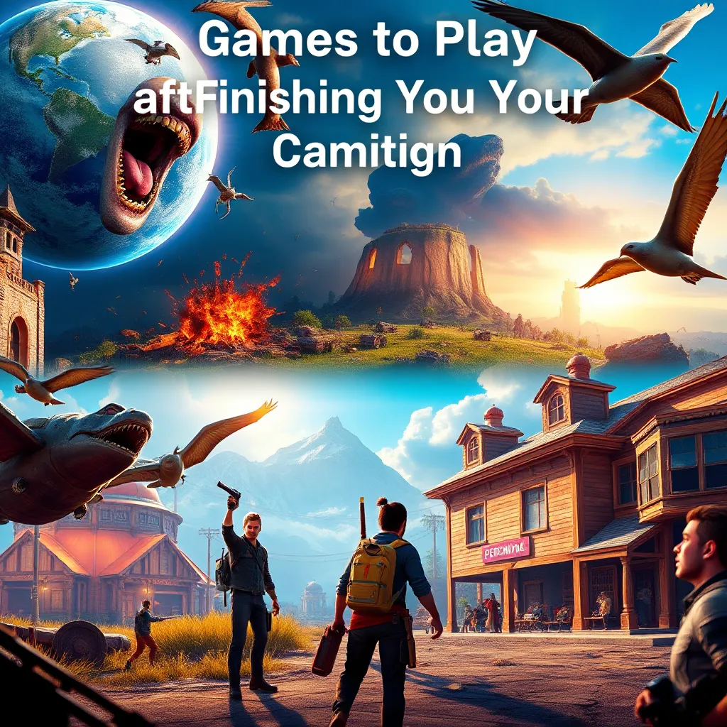 Top Games to Play After Finishing Your Campaign : LevelUpTalk