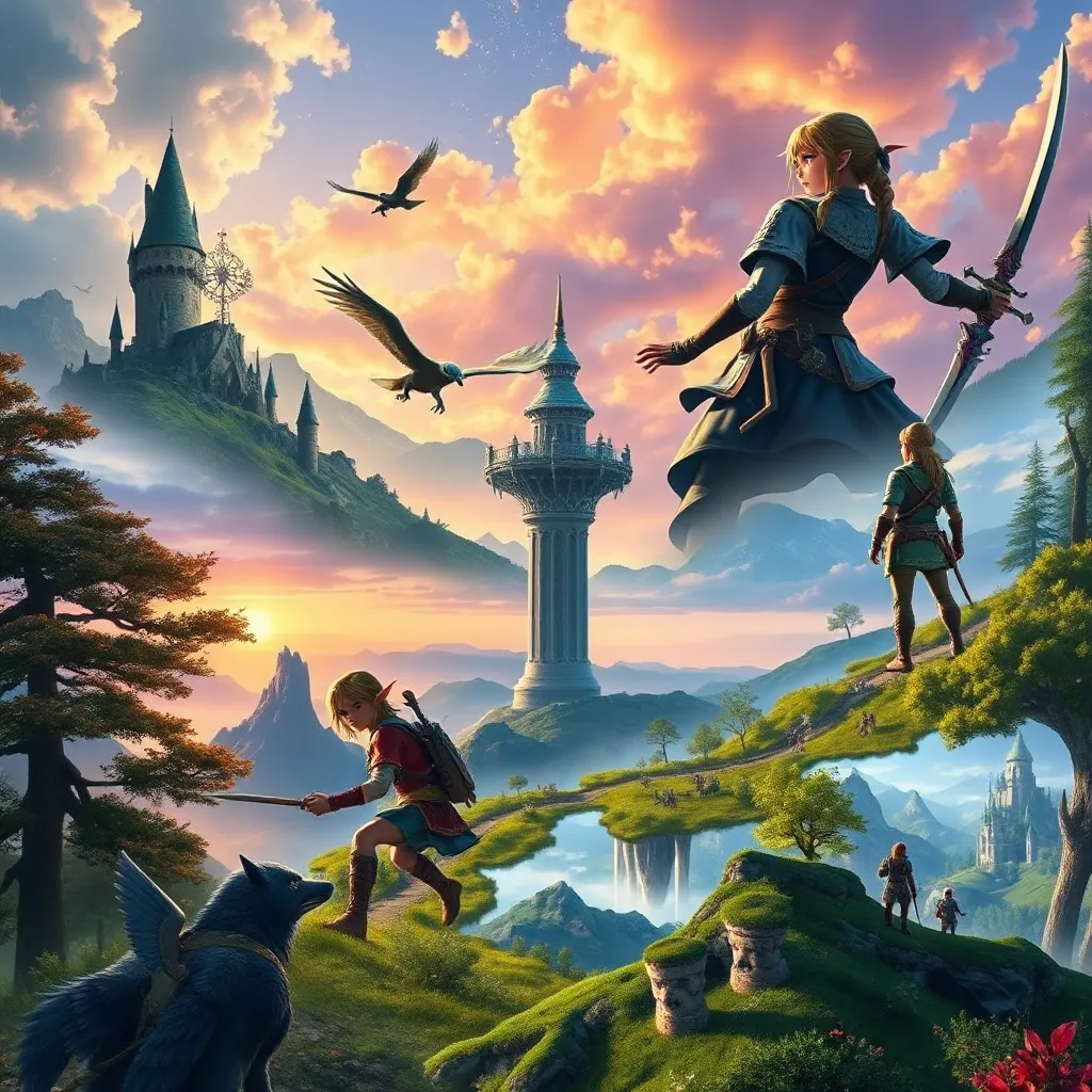 Top Open World RPGs Similar to Hogwarts Legacy and BOTW : LevelUpTalk