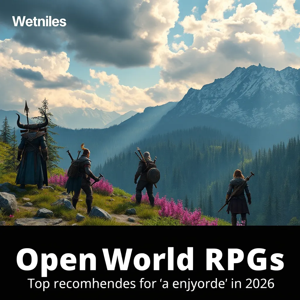 Top Recommendations for Open World RPGs to Enjoy in 2026 : LevelUpTalk