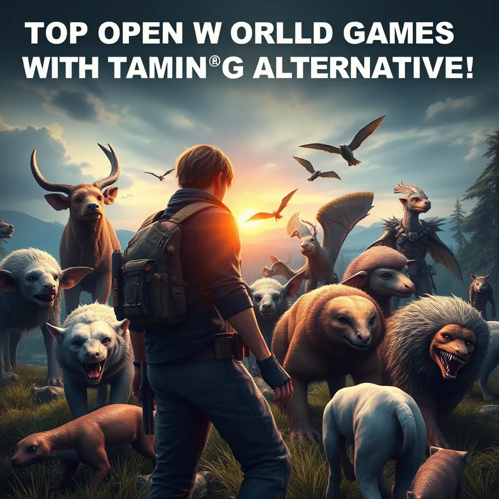 Top Open World Survival Games with Taming Alternatives : LevelUpTalk