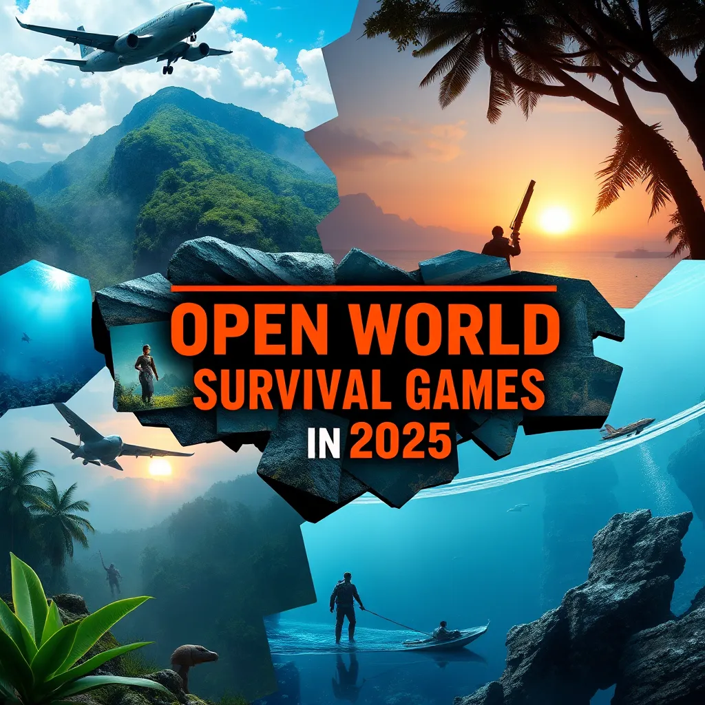 Best Open World Survival Games to Explore in 2025 : LevelUpTalk