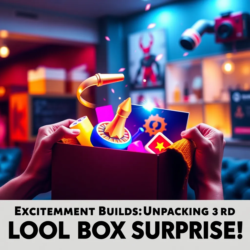 Excitement Builds: Unpacking My 3rd Loot Box Surprise! : LevelUpTalk