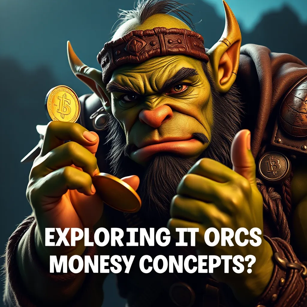 Exploring If Orcs Understand Money Concepts : LevelUpTalk