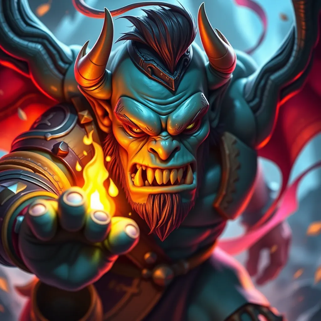 Creative Orc Card Designs Featuring New Keywords : LevelUpTalk