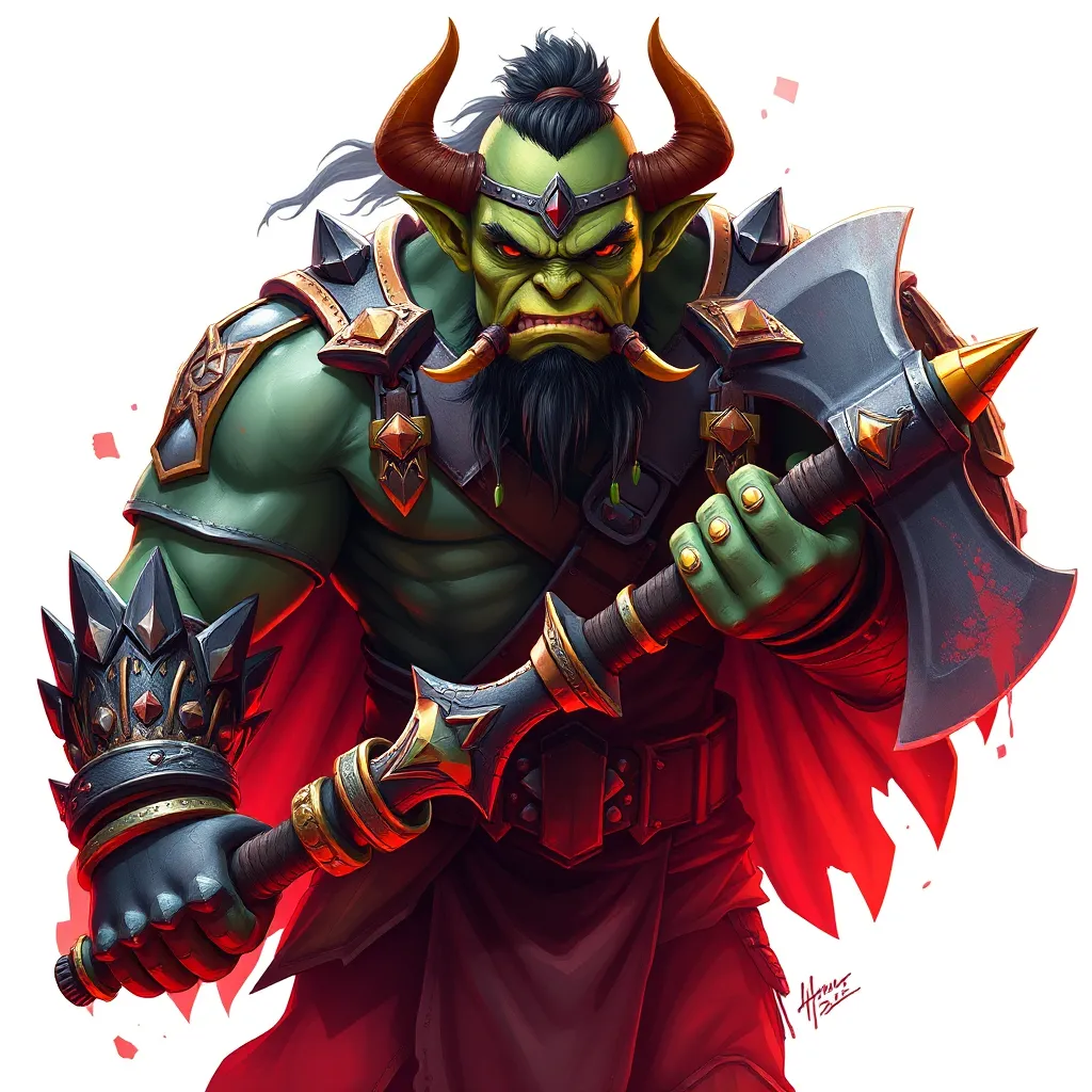 How to Create a Compelling Orc Character in Gaming : LevelUpTalk