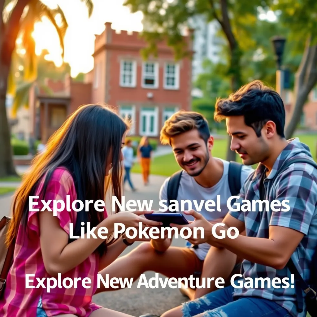 Explore New Adventure Games Like Pokemon Go Today! : LevelUpTalk