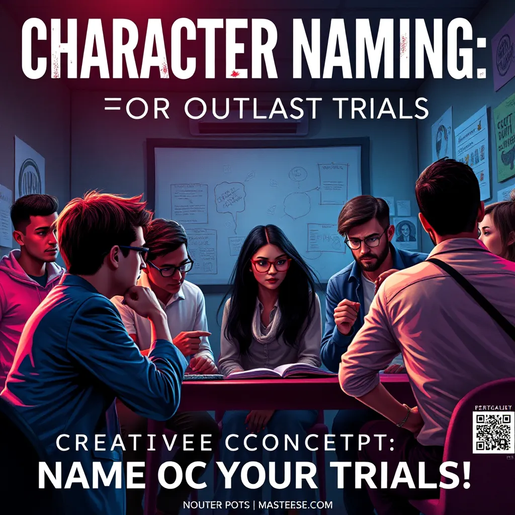 Creative Character Concept: Name Your OC from Outlast Trials! : LevelUpTalk