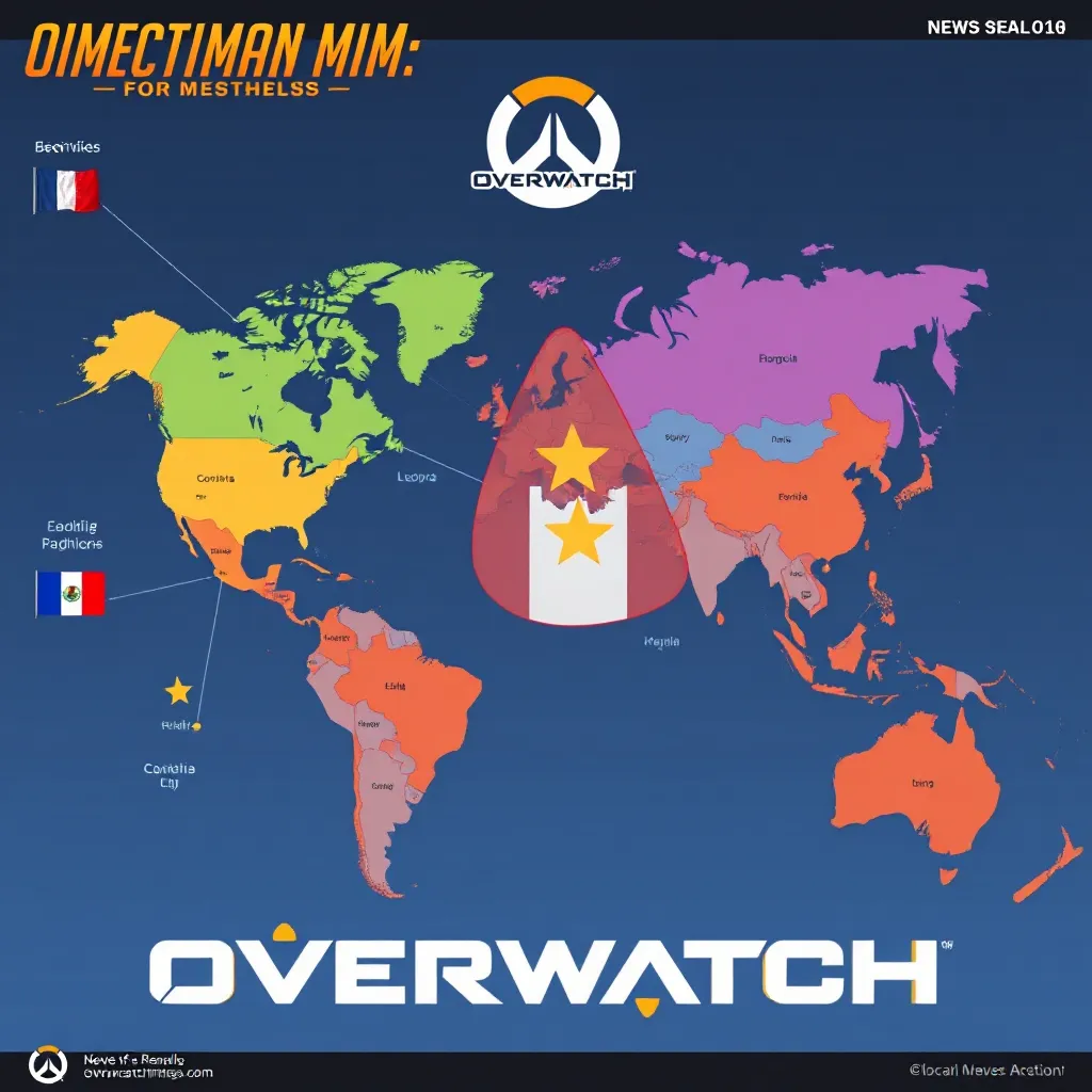 Updated Map of Overwatch Heroes: Regional Representation Issues ...