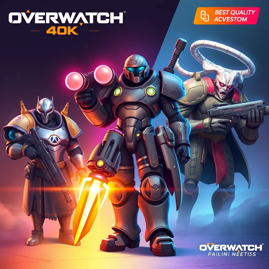 Overwatch and Warhammer 40K: Perfect Skin Crossover Ideas : LevelUpTalk