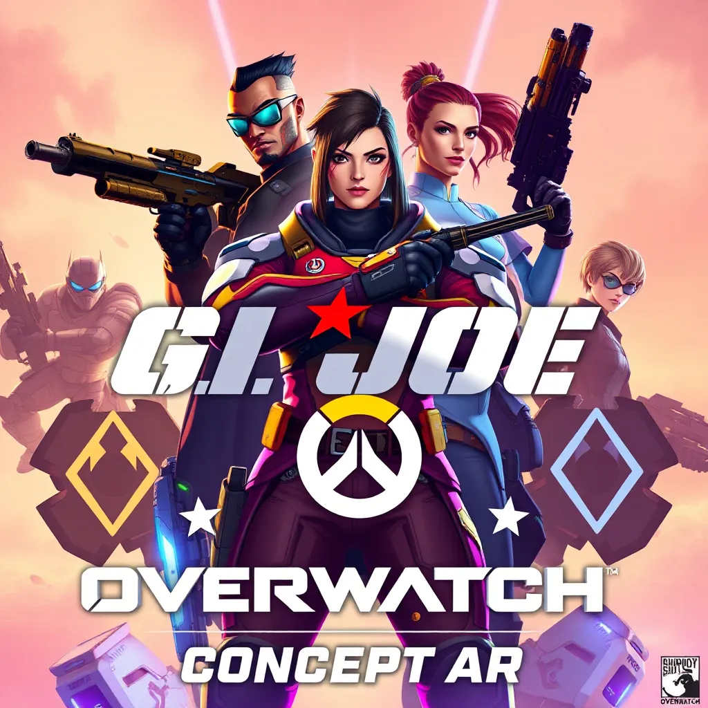 Official Concept Art Reveals Overwatch 2 x G.I. Joe Collaboration ...