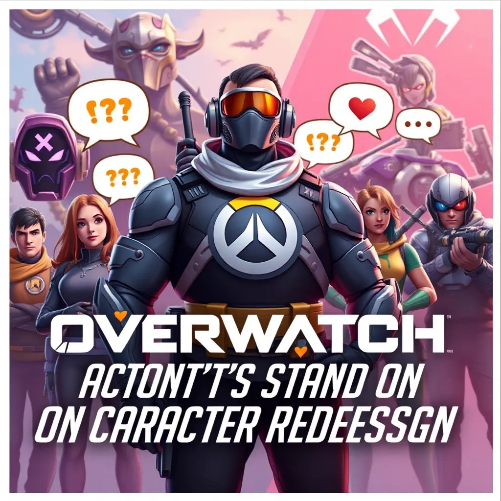 Overwatch Actor's Bold Stand on Character Redesign : LevelUpTalk