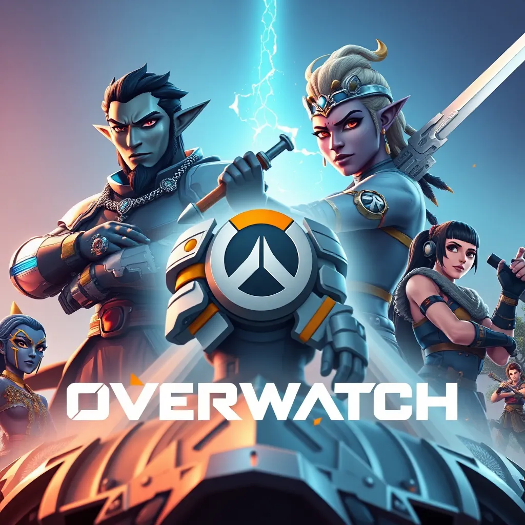 Stunning Overwatch x Avatar Fan Art by OwGrandma : LevelUpTalk