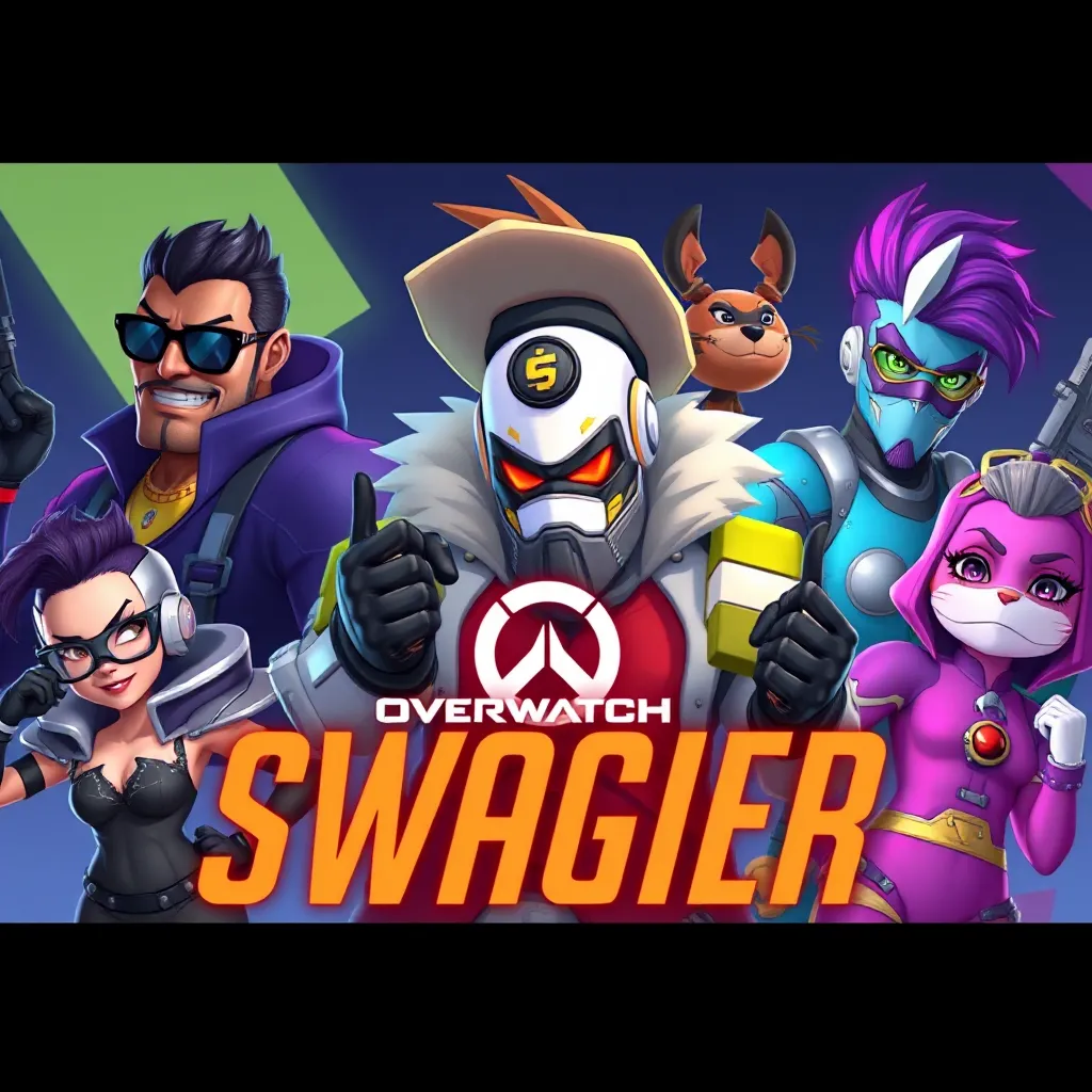 Ranking Overwatch Characters by Their Swag Factor : LevelUpTalk