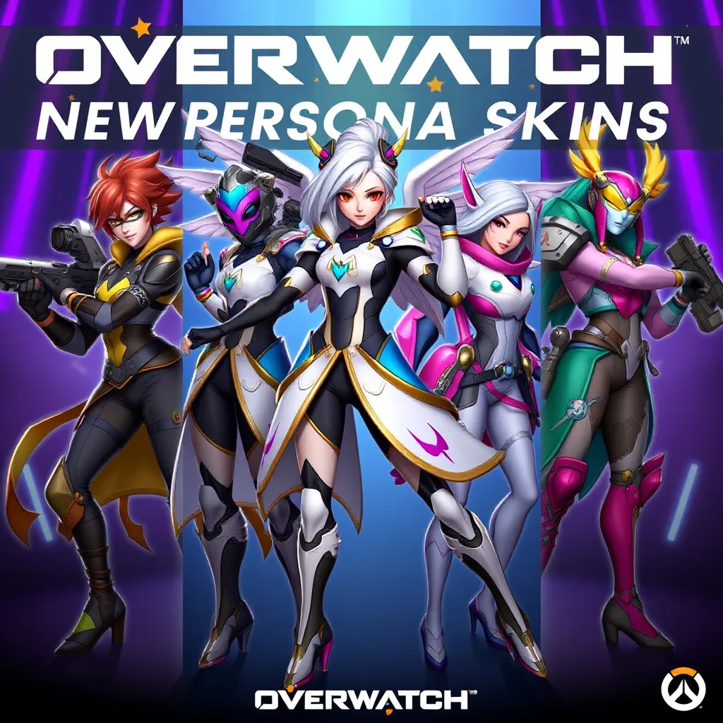 Reviewing Overwatch’s New Persona Skins: Genji, Mercy, DVA & More ...
