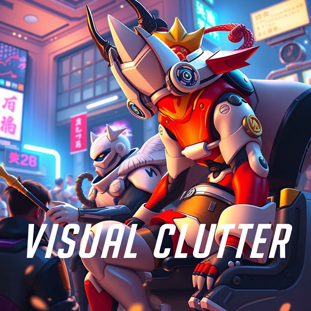 Visual Clutter: Criticisms of New OW Support Design : LevelUpTalk