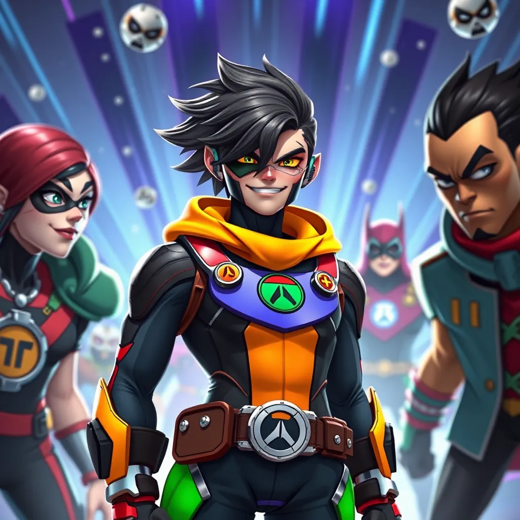 Exciting Overwatch x Teen Titans Collaboration Skin Designs : LevelUpTalk