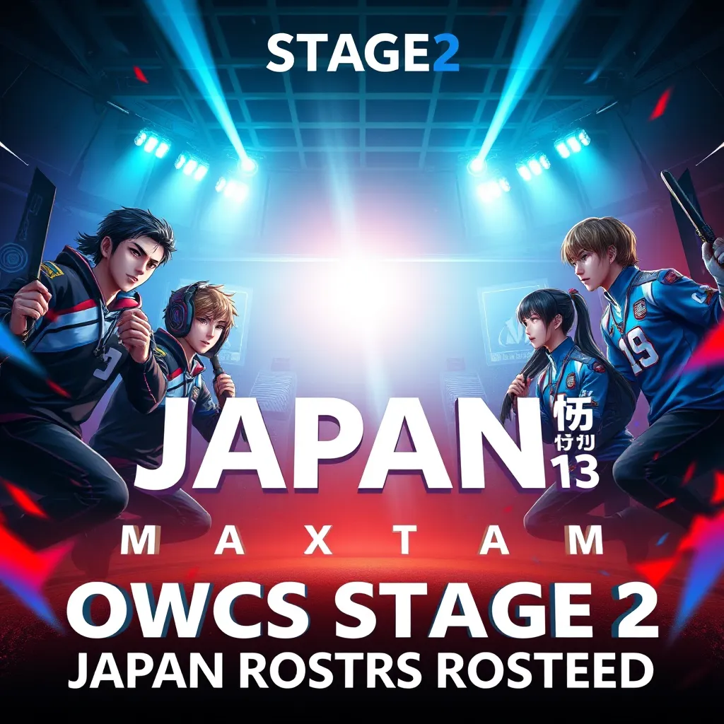 Complete OWCS Stage 2 Japan Rosters Revealed : LevelUpTalk