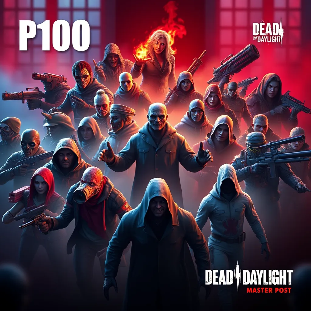 Explore the Total Count of P100 Characters in DbD : LevelUpTalk