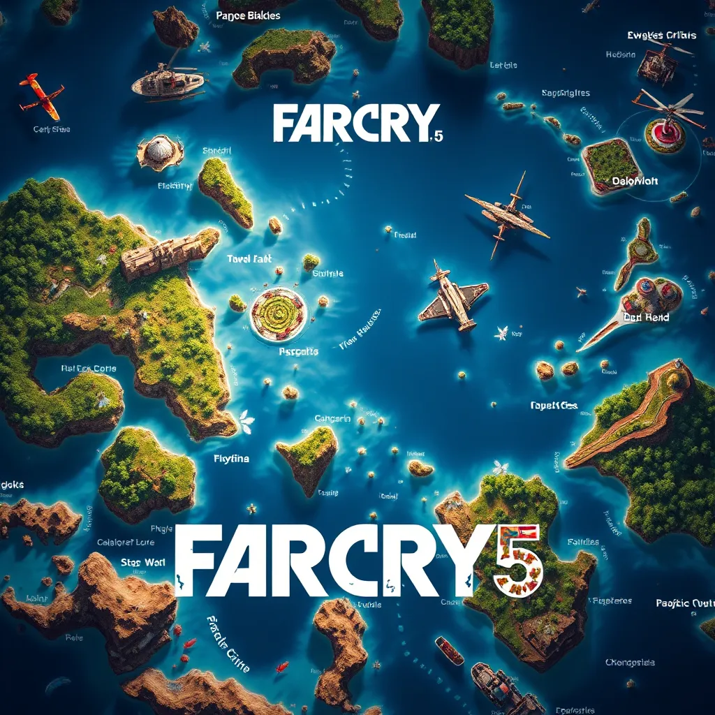 Explore the Stunning Pacific War Map in Far Cry 5 : LevelUpTalk