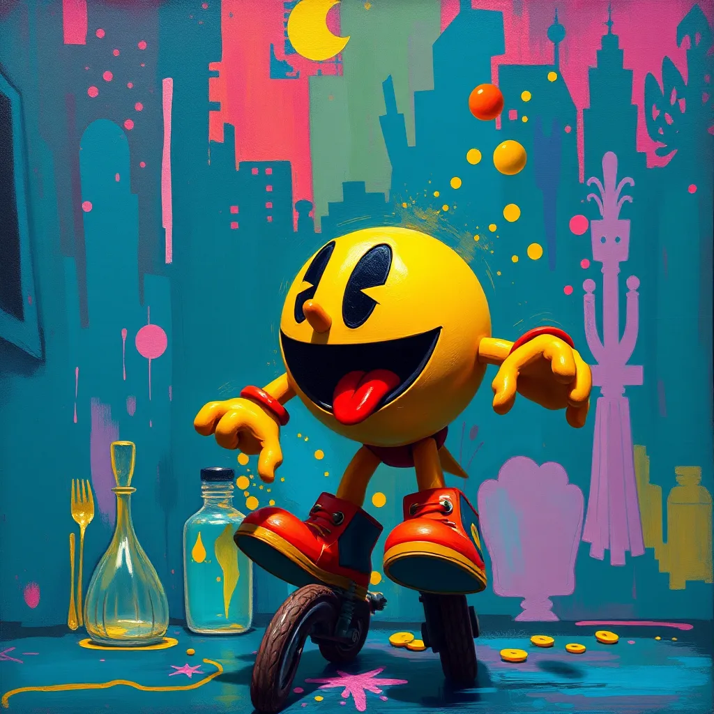Pac-Man Art: Exploring the Depths of Emotion : LevelUpTalk