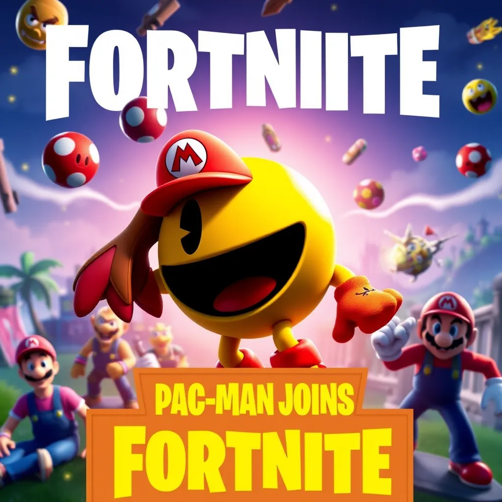Pac-Man Joins Fortnite: Why Not Mario Too? : LevelUpTalk