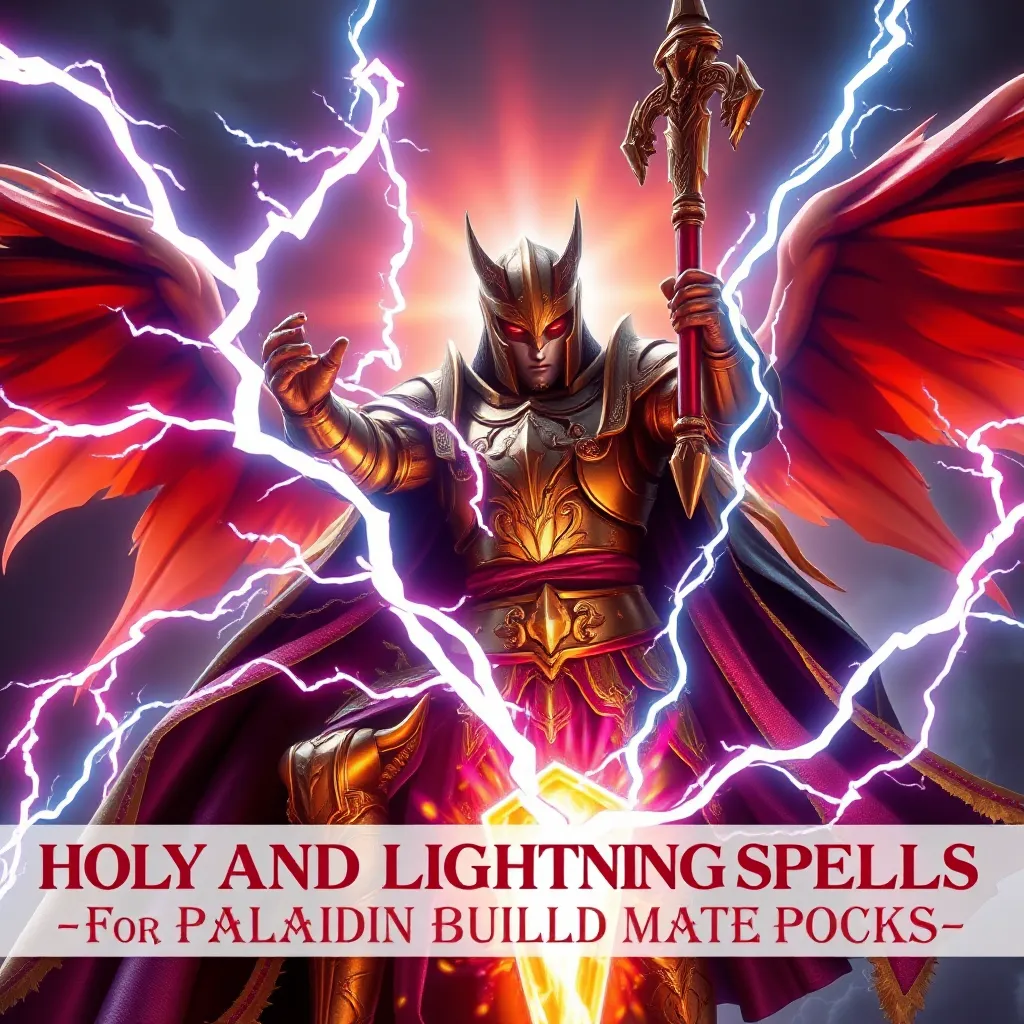 Top Holy and Lightning Spells for Paladin Build : LevelUpTalk