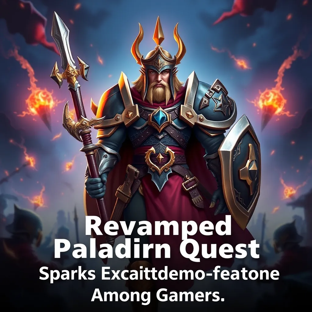 Revamped Paladin Quest Sparks Excitement Among Gamers : LevelUpTalk