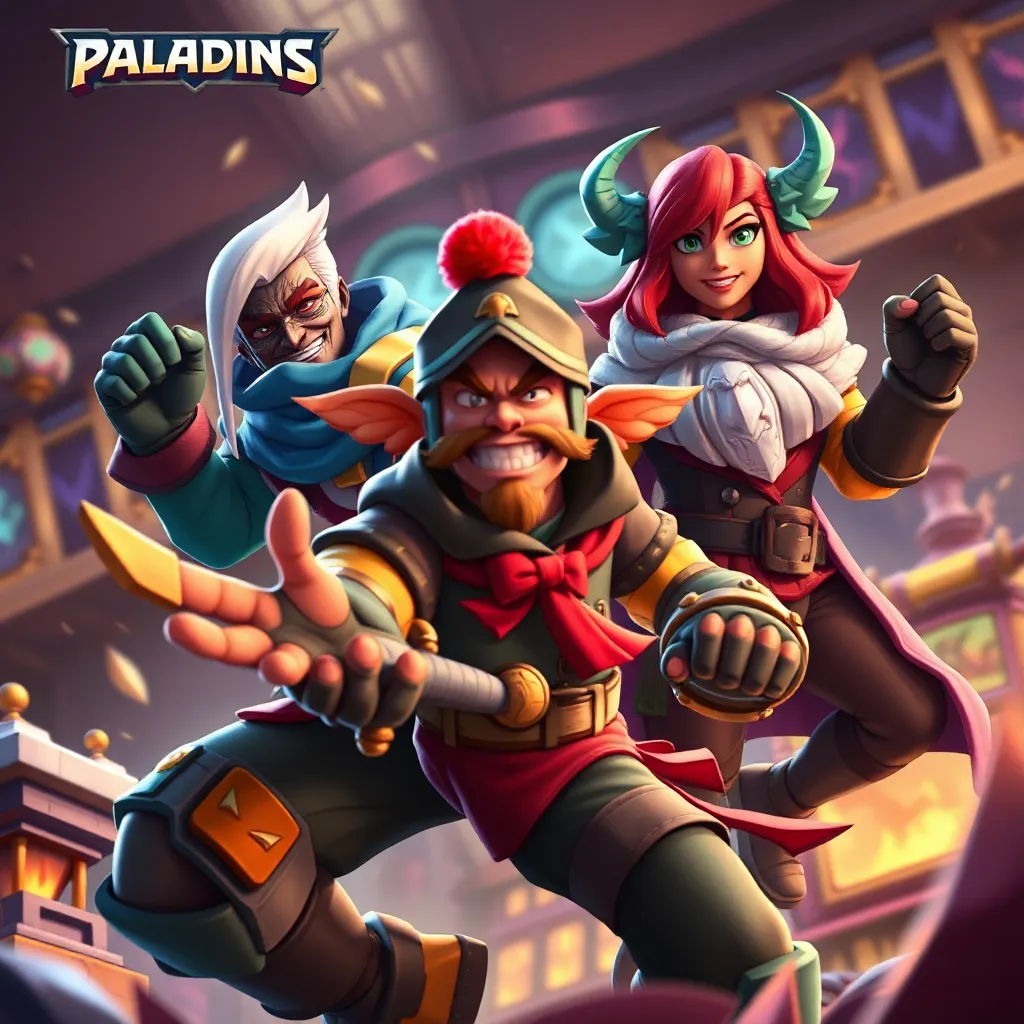 Paladins: A Game with Genuine Humor to Enjoy : LevelUpTalk