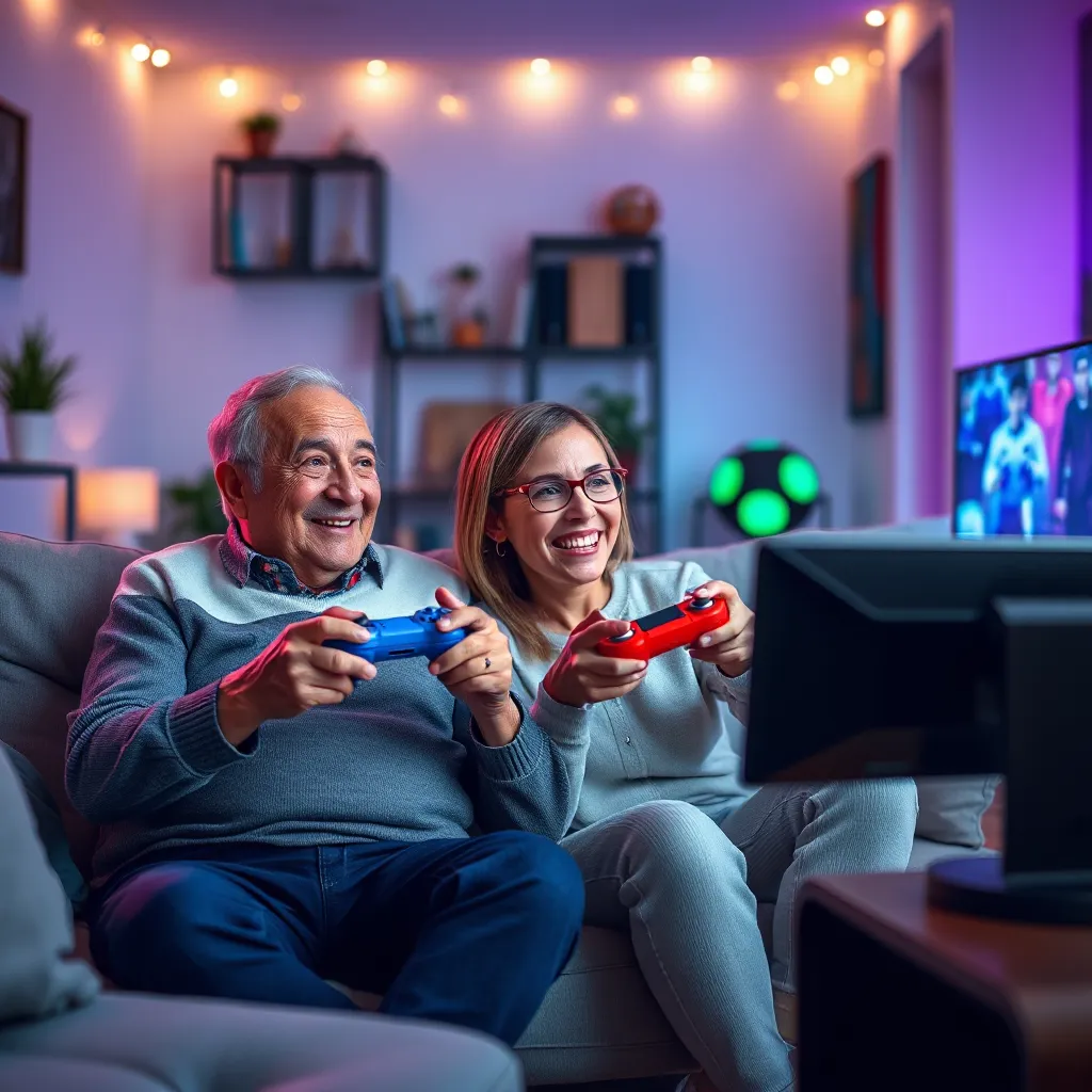Introducing Gaming to Older Parents: Tips and Insights : LevelUpTalk