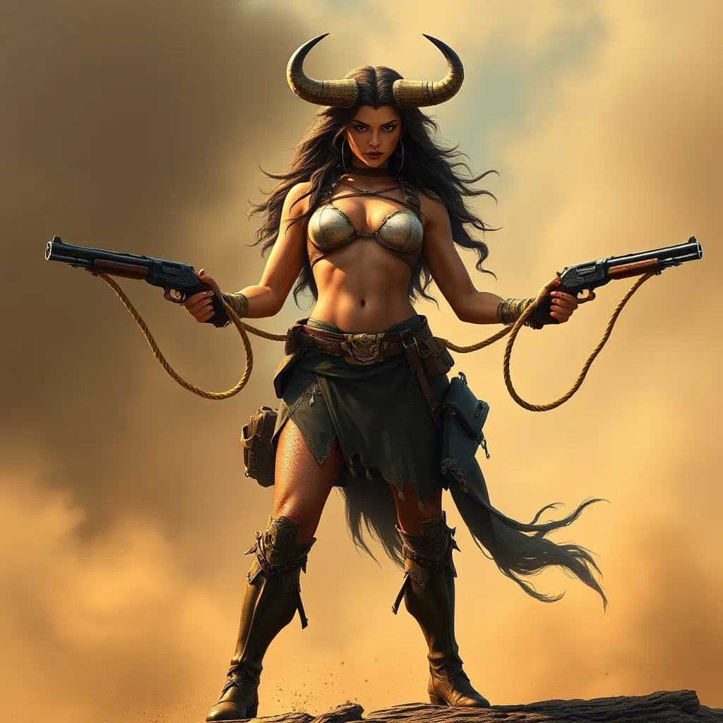 Introducing Pasiphae: The Powerful Female Minotaur Hero : LevelUpTalk