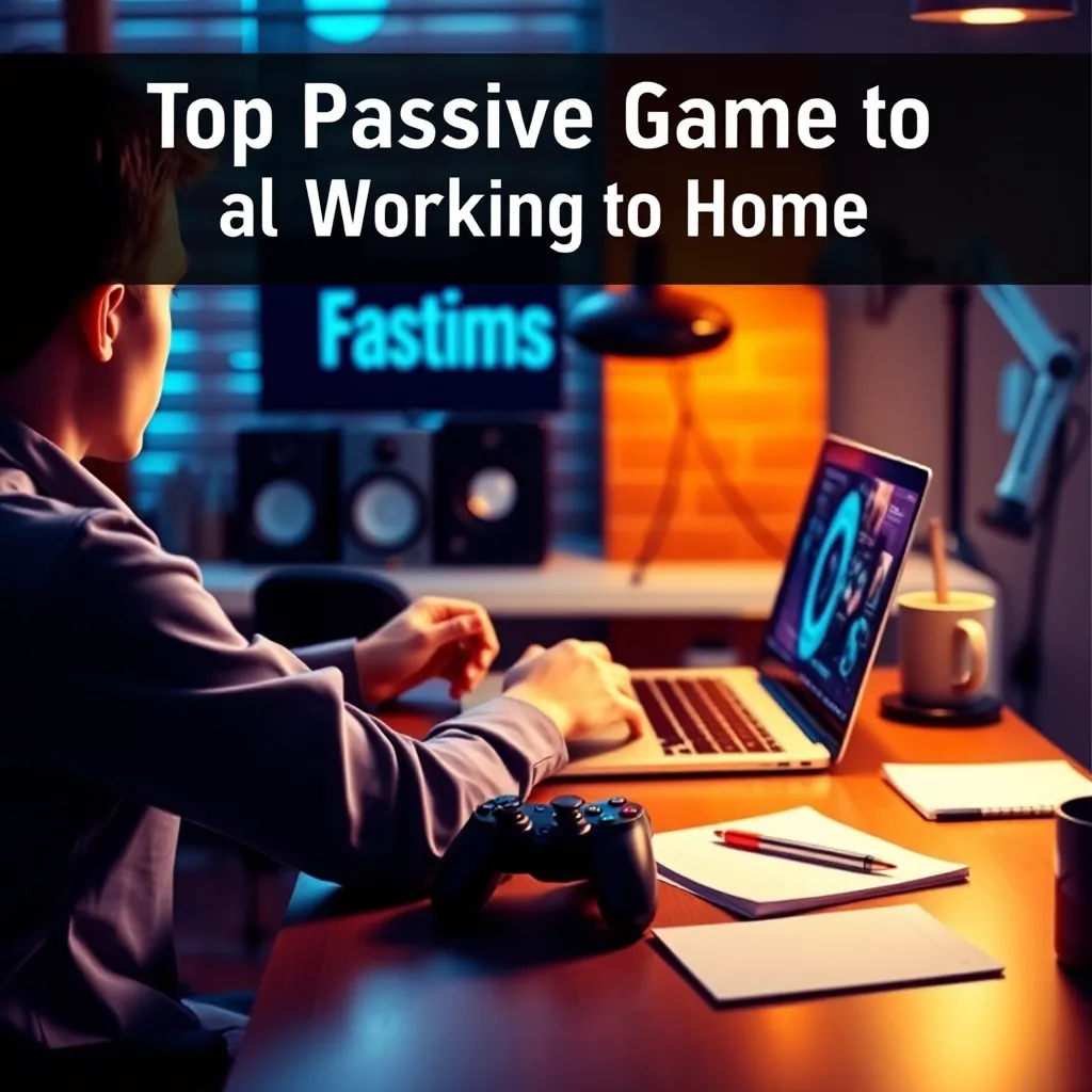 Top Passive Games to Play While Working from Home : LevelUpTalk