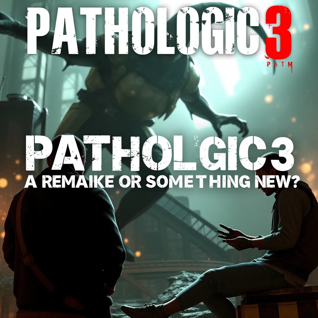 Pathologic 3: A Remake or Something New? : LevelUpTalk