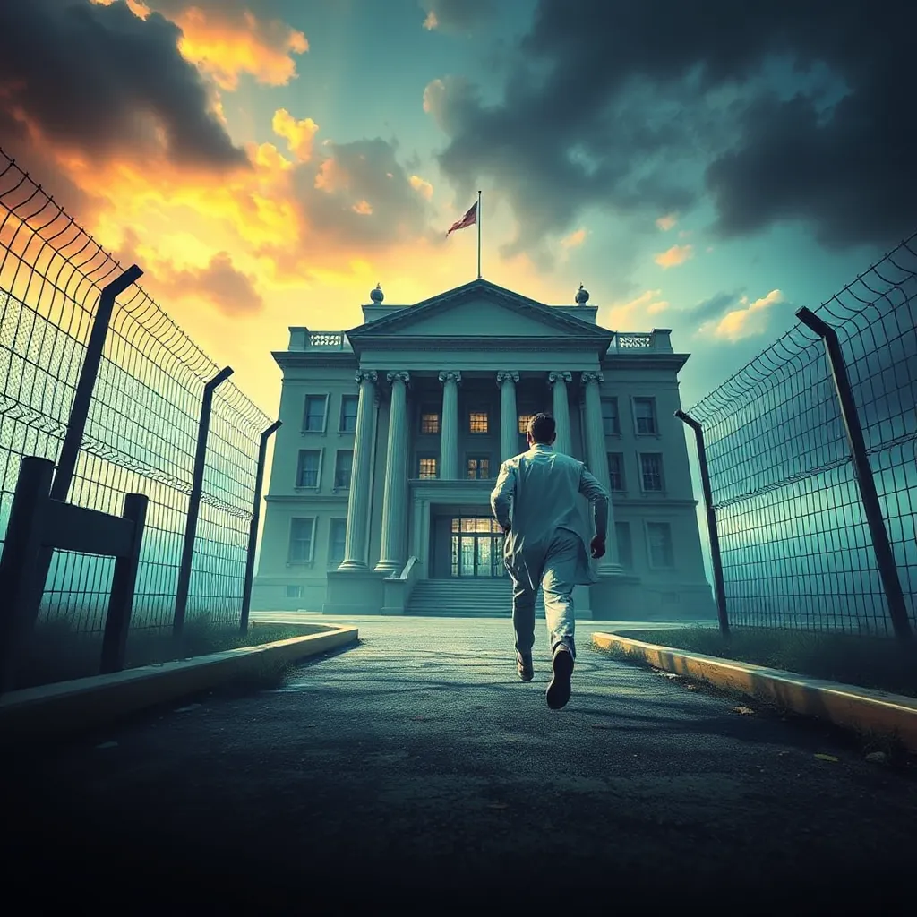 Patient's Bold Escape from the Asylum Post-Incident : LevelUpTalk