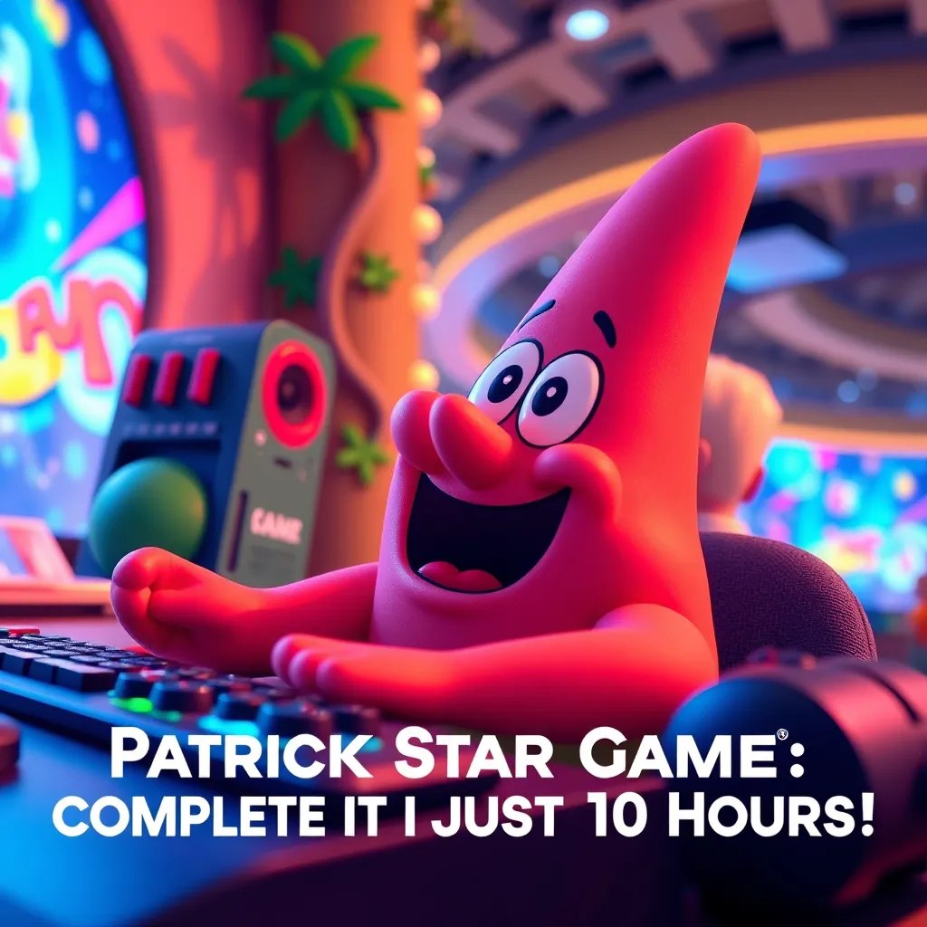 Patrick Star Game: Complete It in Just 10 Hours! : LevelUpTalk