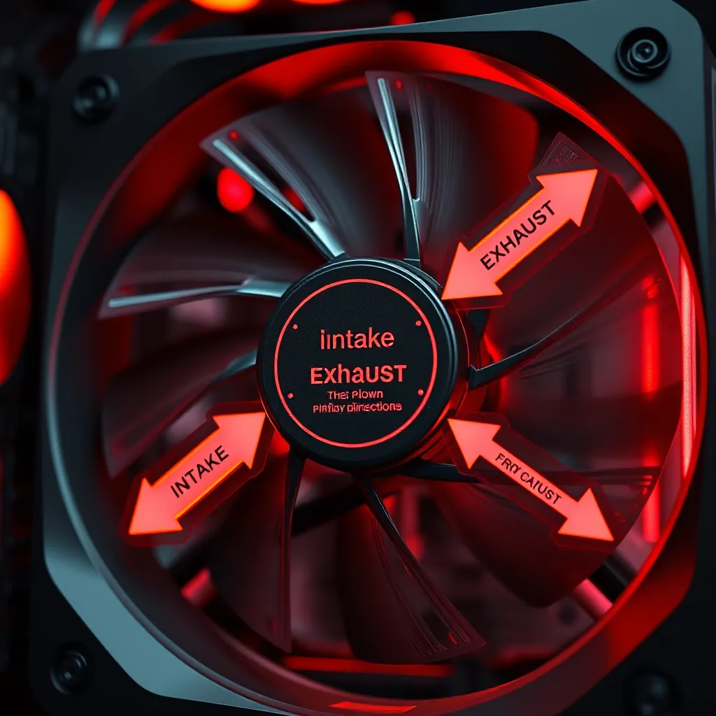 Determining PC Fan Orientation: Intake or Exhaust? : LevelUpTalk