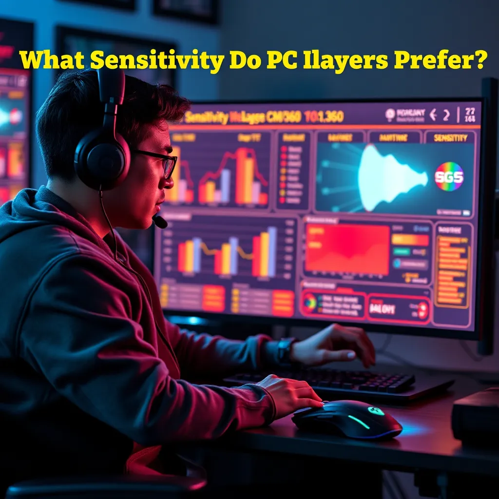 What Sensitivity Do PC Players Prefer? Average CM/360 Speak : LevelUpTalk