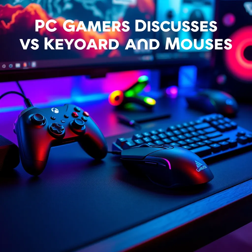 PC Gamers Discuss Controller vs Keyboard and Mouse Use : LevelUpTalk