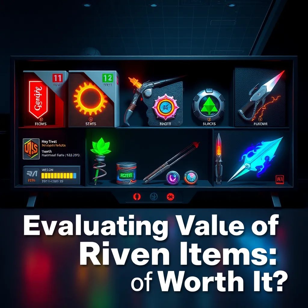 Evaluating the Value of PC Riven Items: Worth It? : LevelUpTalk