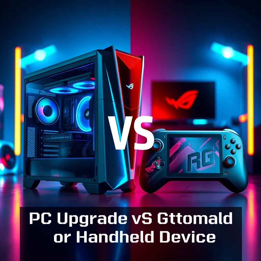 Choosing Between PC Upgrade or Handheld Gaming Device : LevelUpTalk