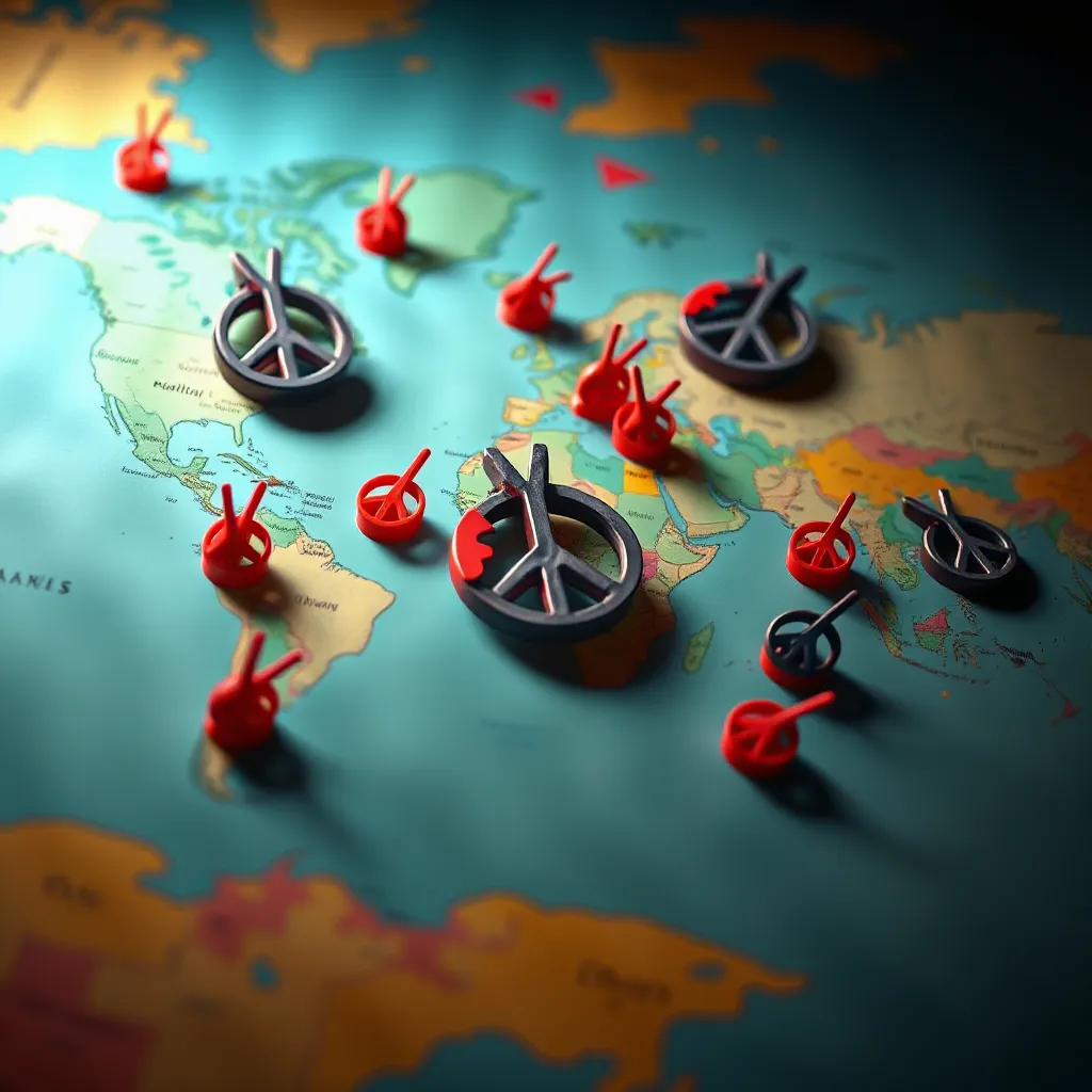 Exploring the Mysterious Peace Symbols on Maps : LevelUpTalk