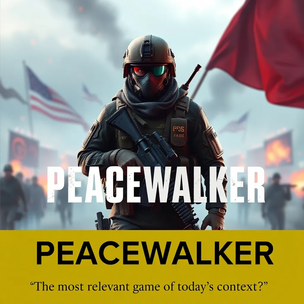 Is Peacewalker the Most Relevant Game in Today's Context? : LevelUpTalk