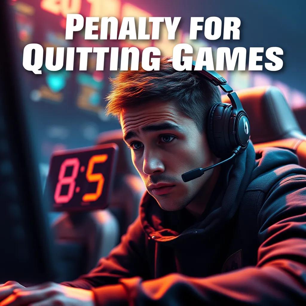 New Punishments for Players Abandoning Matches : LevelUpTalk