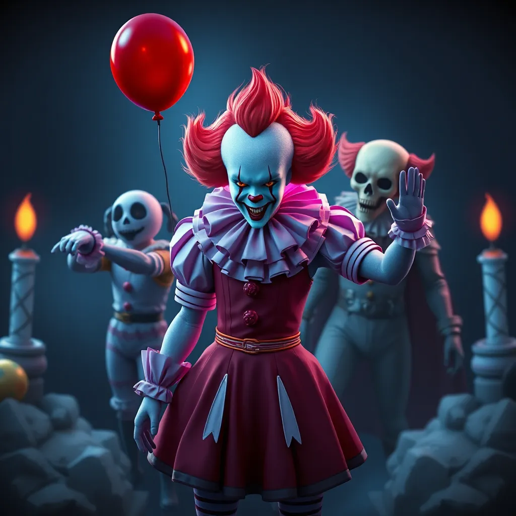 Pennywise Concept: New Skins, Emotes, and More : LevelUpTalk