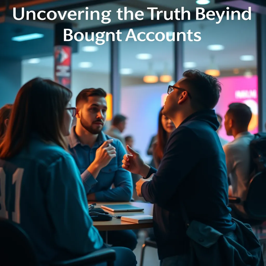Uncovering the Truth Behind Bought Accounts : LevelUpTalk
