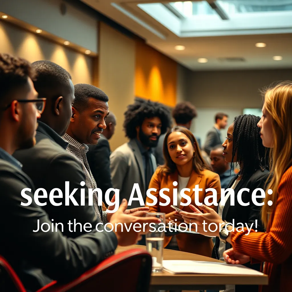 Seeking Assistance: Join the Conversation Today! : LevelUpTalk