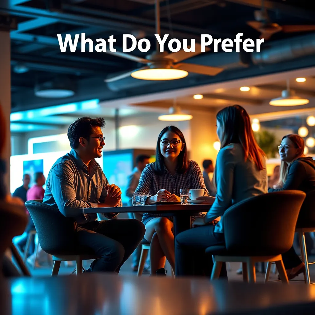 What Do You Prefer? Seeking Tips for Better Choices : LevelUpTalk