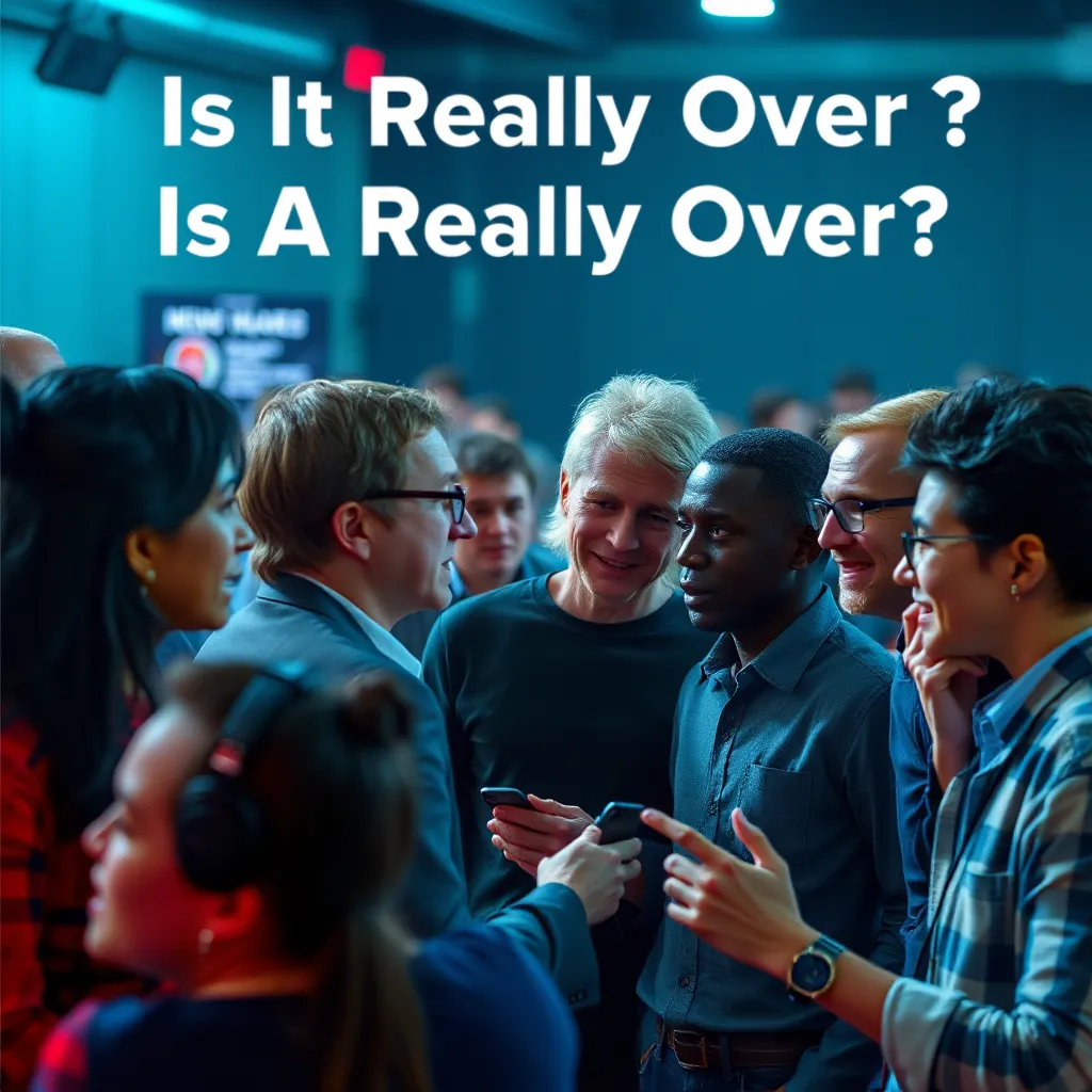 Is It Really Over? A Look at the Latest News : LevelUpTalk