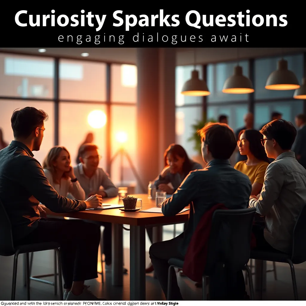 Curiosity Sparks Questions: Engaging Dialogues Await : LevelUpTalk