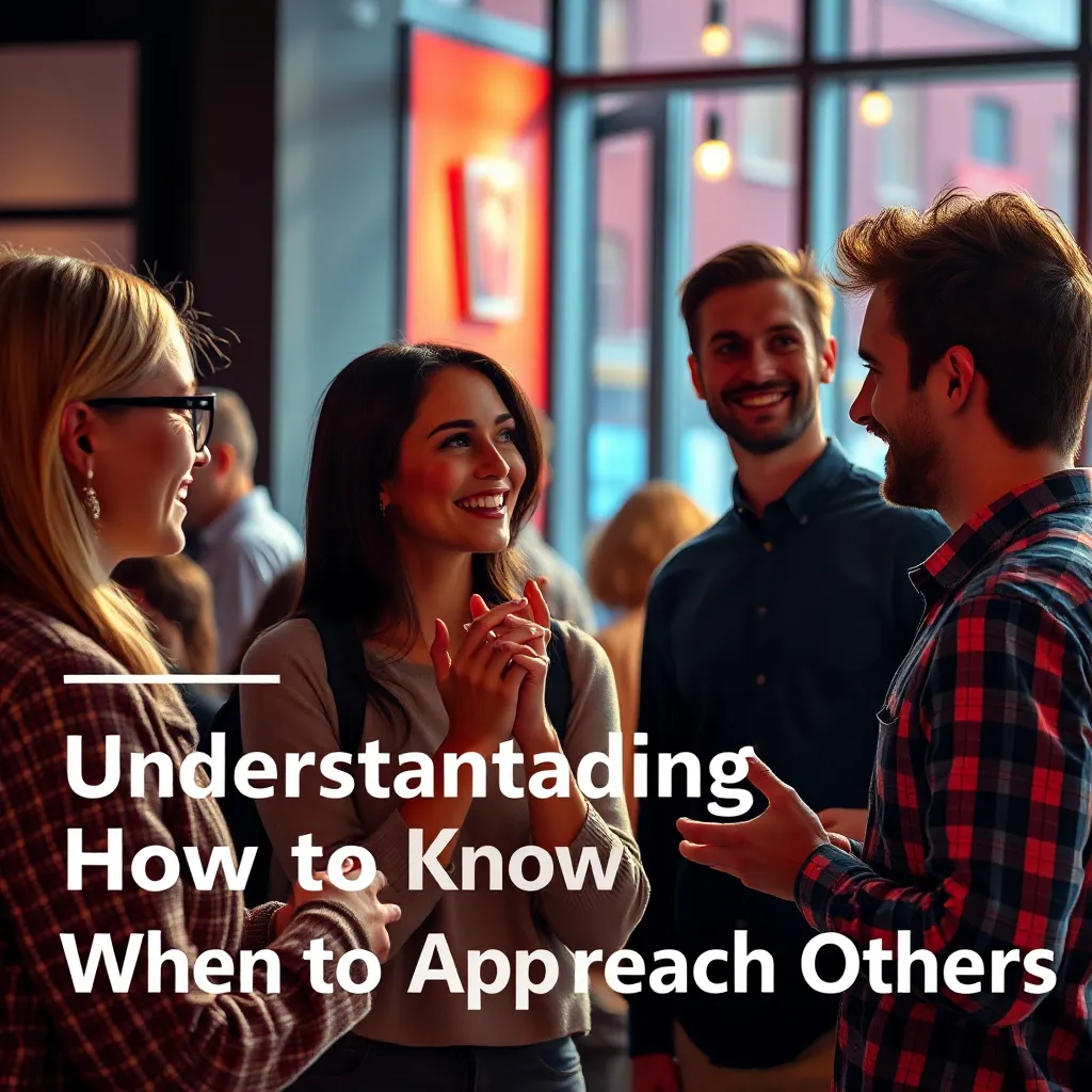 Understanding How to Know When to Approach Others : LevelUpTalk
