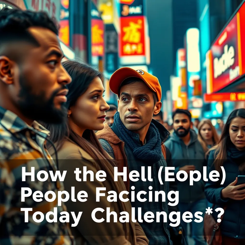 How the Hell Are People Facing Today's Challenges? : LevelUpTalk